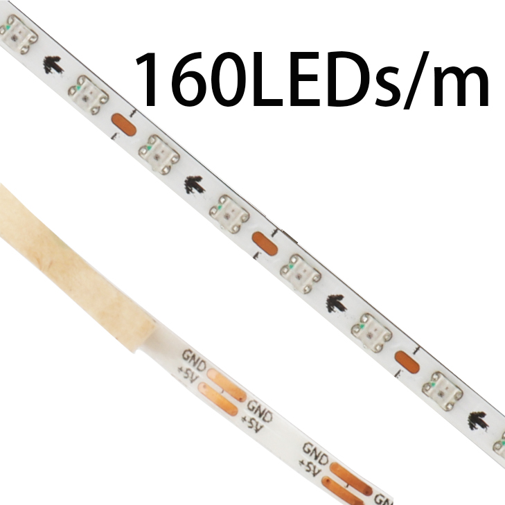 Super Thin 3mm WS2812b LED Strip Light DC 5V 12V Individually ...