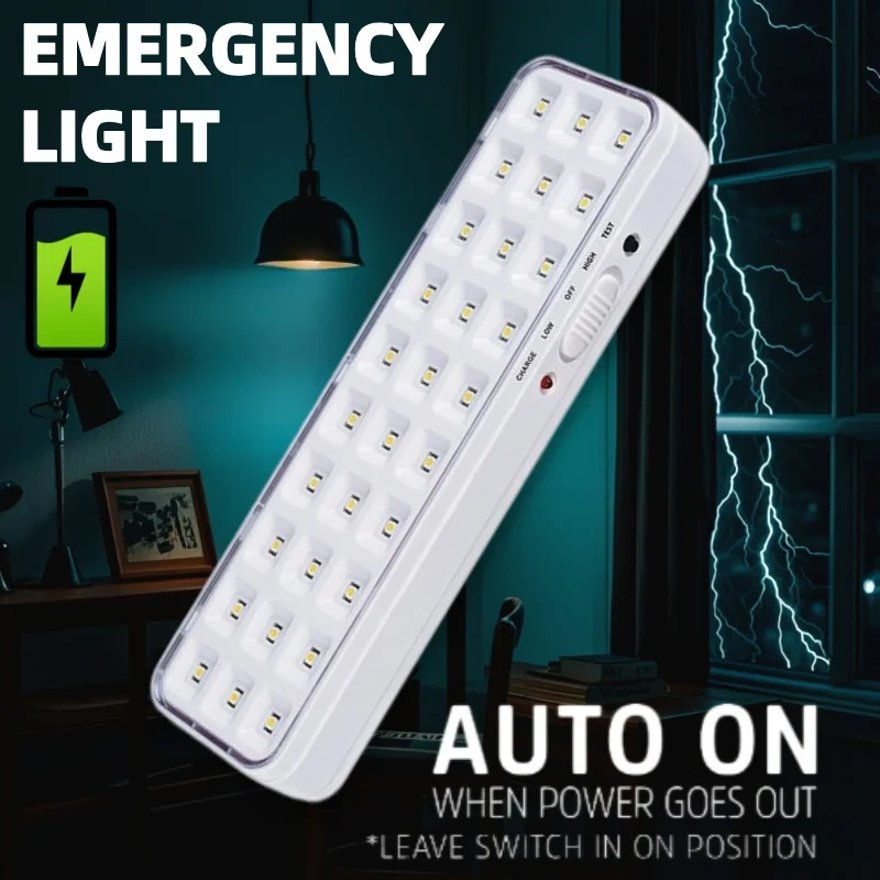 LED Emergency Light Portable Rechargeable Lantern For Home Camping ...