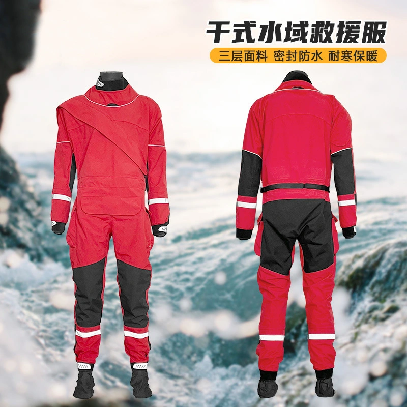 Dry water rescue suit