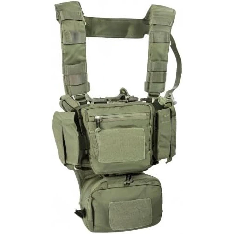 Tactical Chest Rig Mag Pouch Vest Tactical Molle Chest Rigs With Mag ...