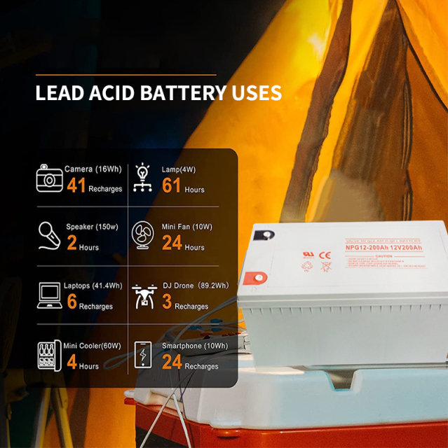 Maintenance free lead acid battery