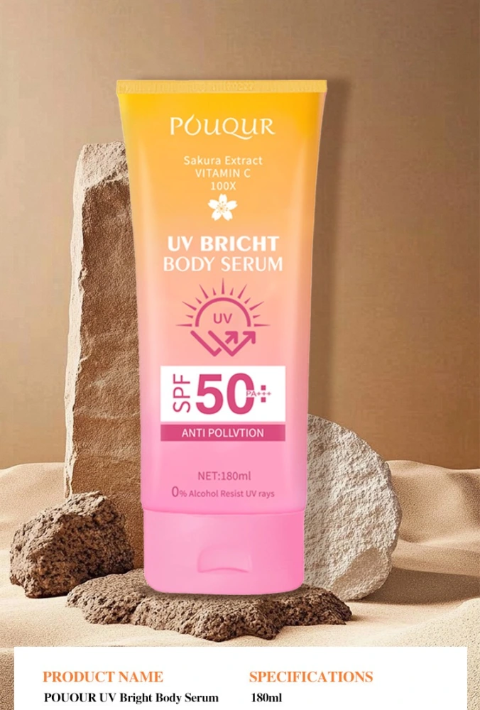 Sakura Extract Vitamin C UV Bricht Body Serum