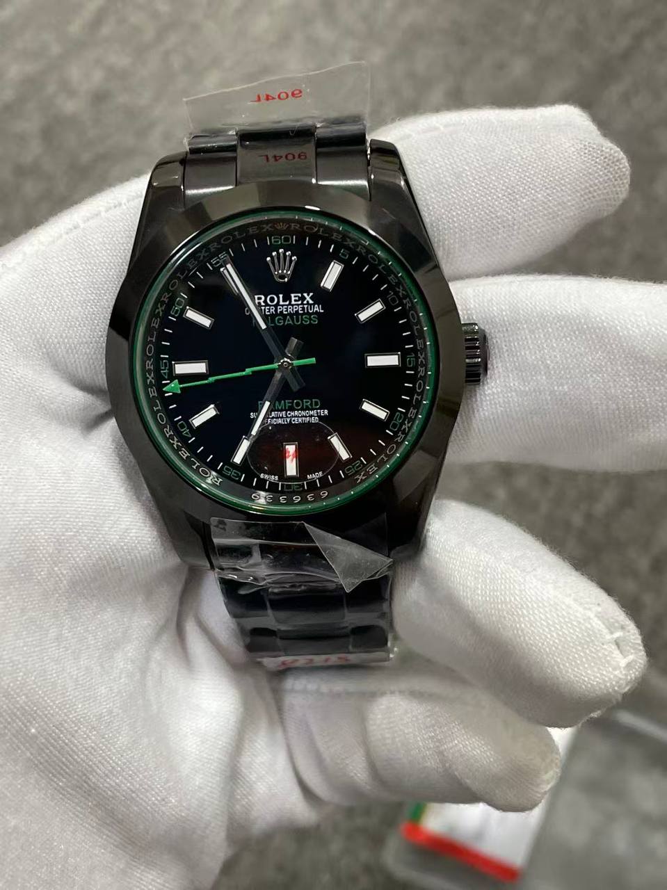 GD factory Rolex MILGAUSS with miyota movement 0017,MILGAUSS