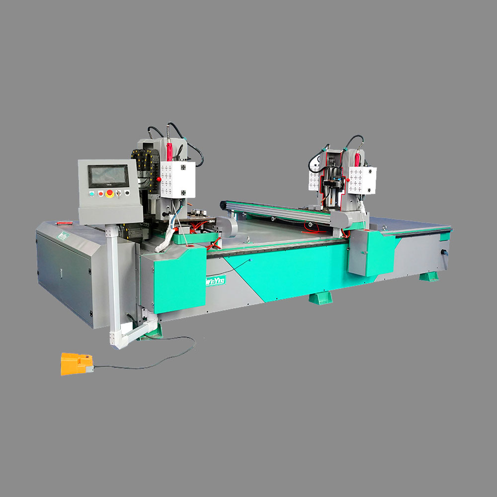 Angle Iron Flange Welding Machine - WinYing Machine