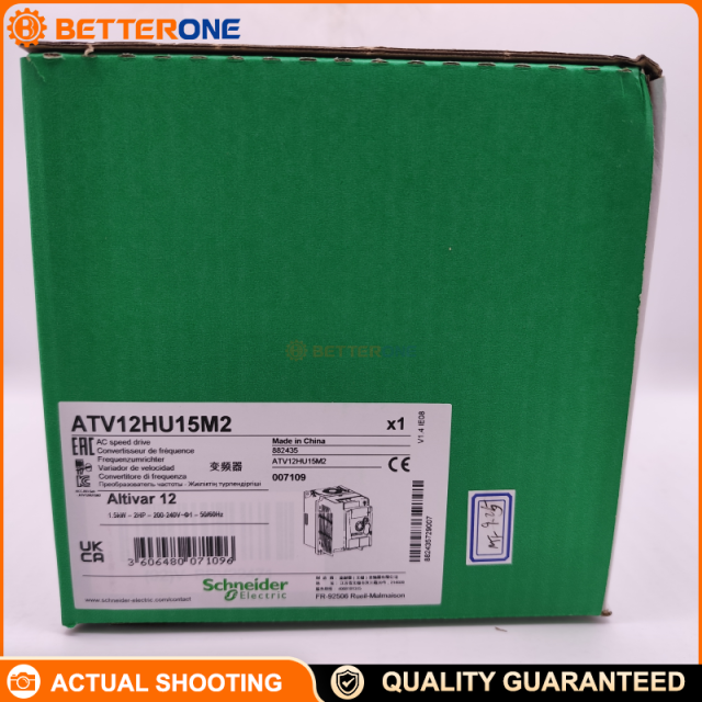 Schneider Electric Altivar 12 ATV12HU15M2 Variable Speed Drive (VFD), 1 ...