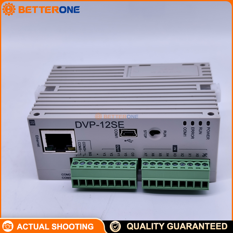 Delta DVP12SE11R DVP‑SE PLC Main Controller, 8 Digital Inputs + 4 Relay ...