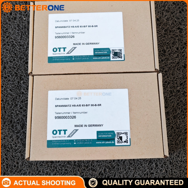 OTT-JAKOB 95.600.033.2.6 HSK A63-B Clamping Unit (HSK-B Series ...