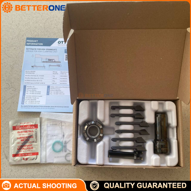 OTT-JAKOB 95.600.033.2.6 HSK A63-B Clamping Unit (HSK-B Series ...