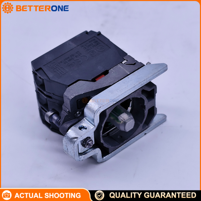 ZB4BW0B55 | XB4 Metal Light Block | Orange LED 24VAC/DC | 1NO+1NC ...