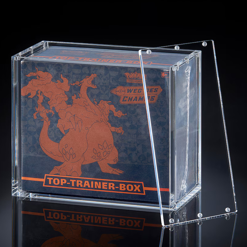 Pokémon ETB TCG Protector Box Acrylic Case - Acrylic ETB Case