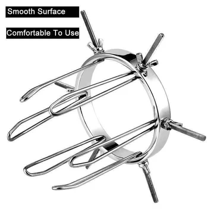 Adjustable Stainless Steel & Aluminium Alloy Anal Dilators Sex Toys for ...