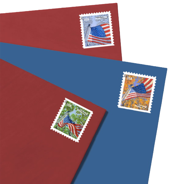 2013 Flag For All Seasons Rolls Forever First Class Postage Stamps
