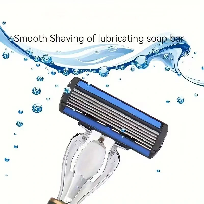 Seven-layer blade manual shaver