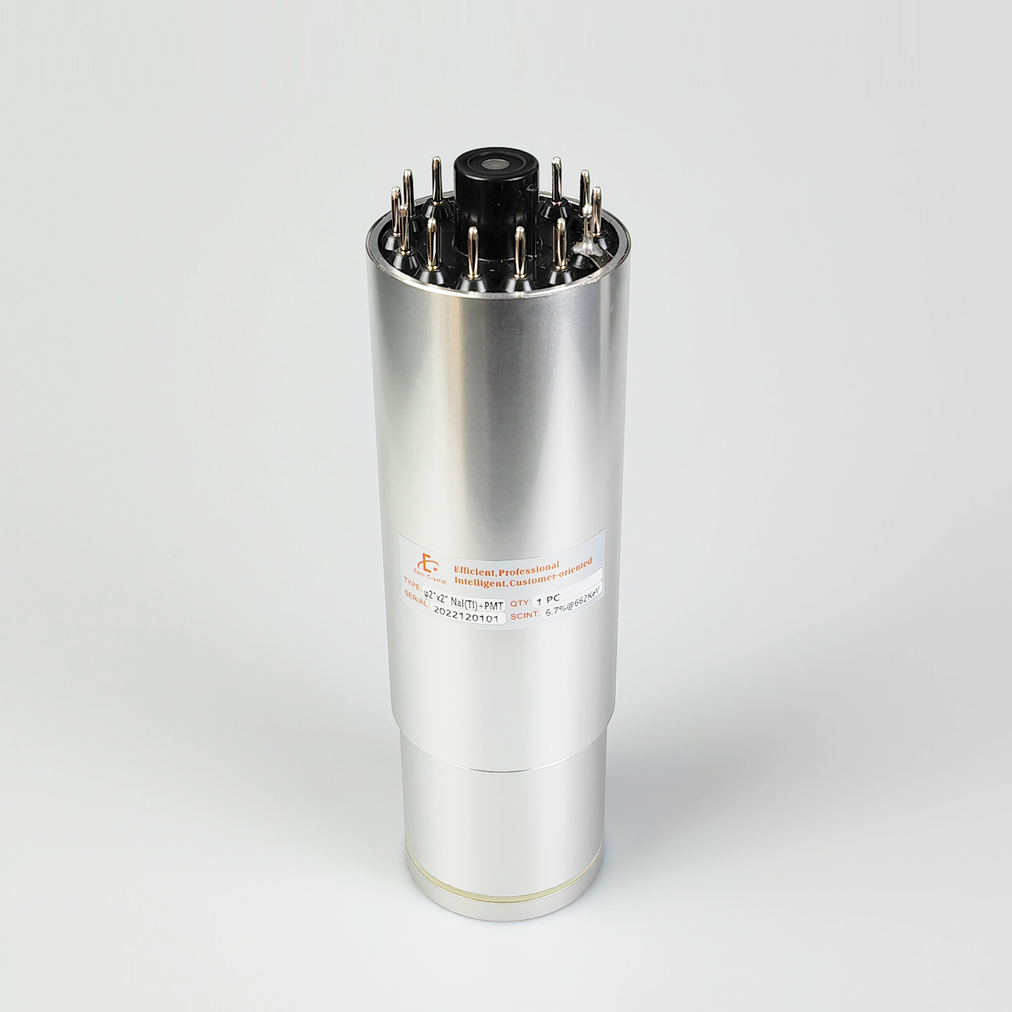 NaI(Tl) Detector;50x50mm;2“x2”;NaI(Tl) +PMT;CR173;Sodium Iodide doped ...
