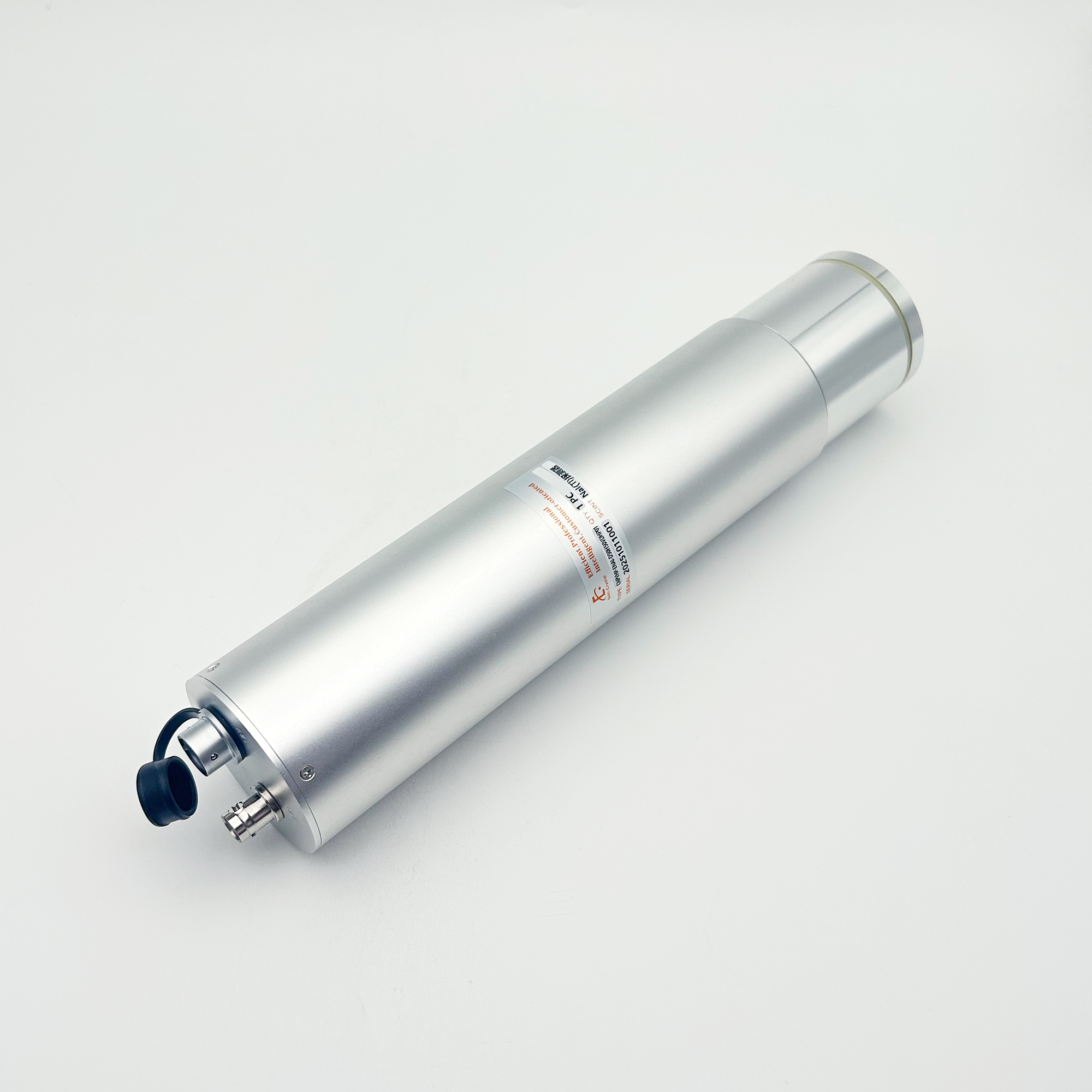 NaI crystal + PMT + high voltage divider preamplifier，NaI crystal ...