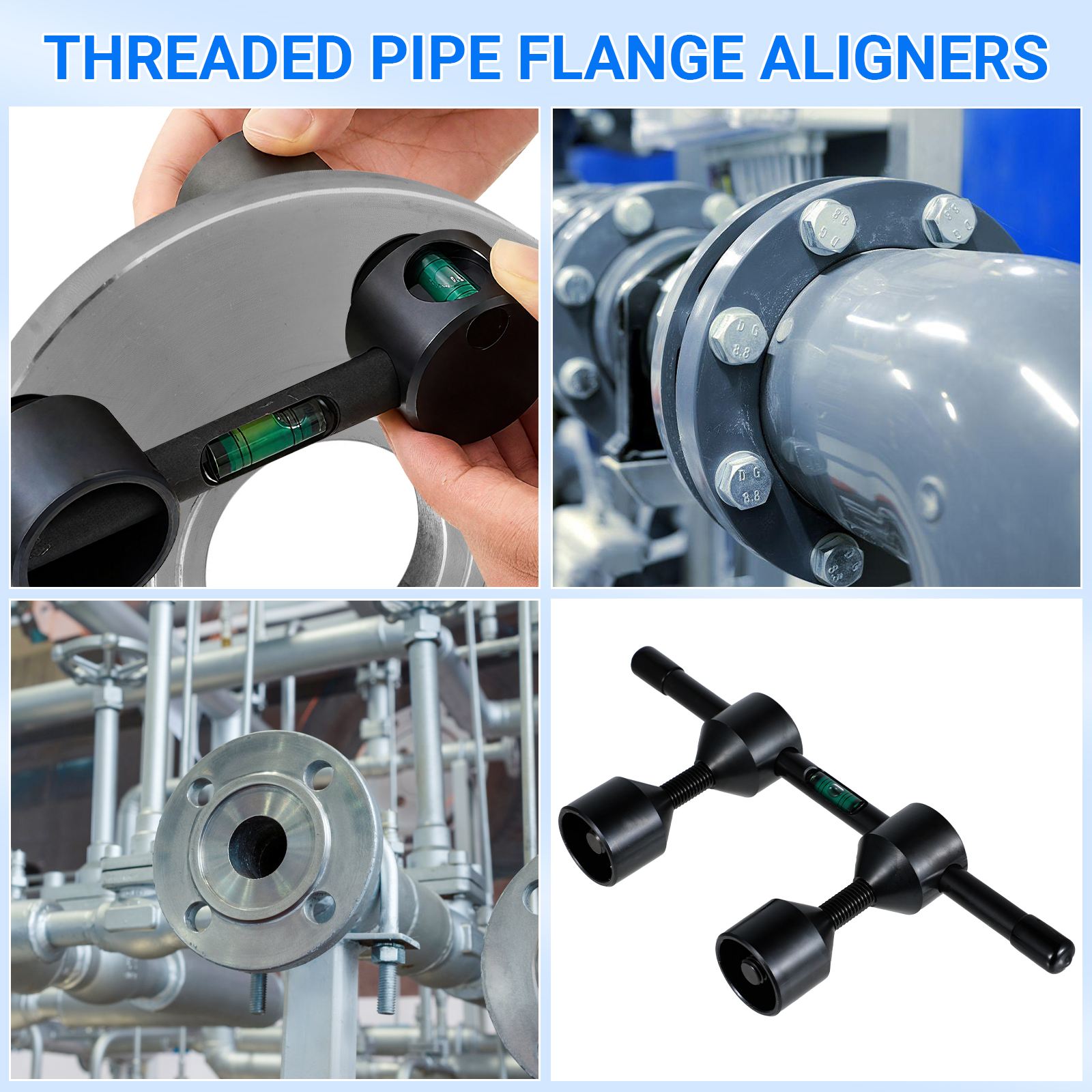 Flange Aligner Will Fit Flanges with Holes From 1/2” to 1-7/16 ...