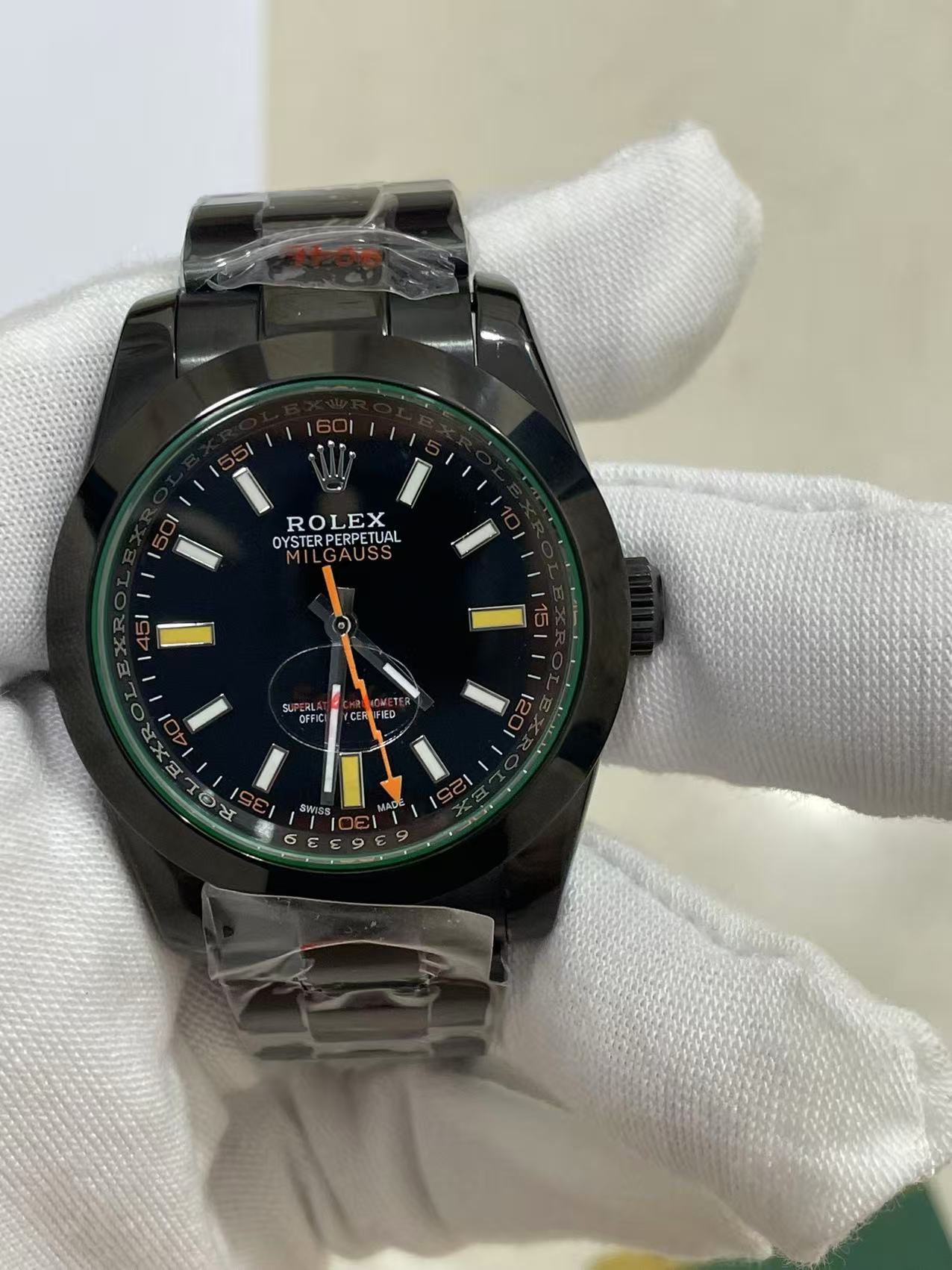 GD factory Rolex MILGAUSS with miyota movement 0016,MILGAUSS