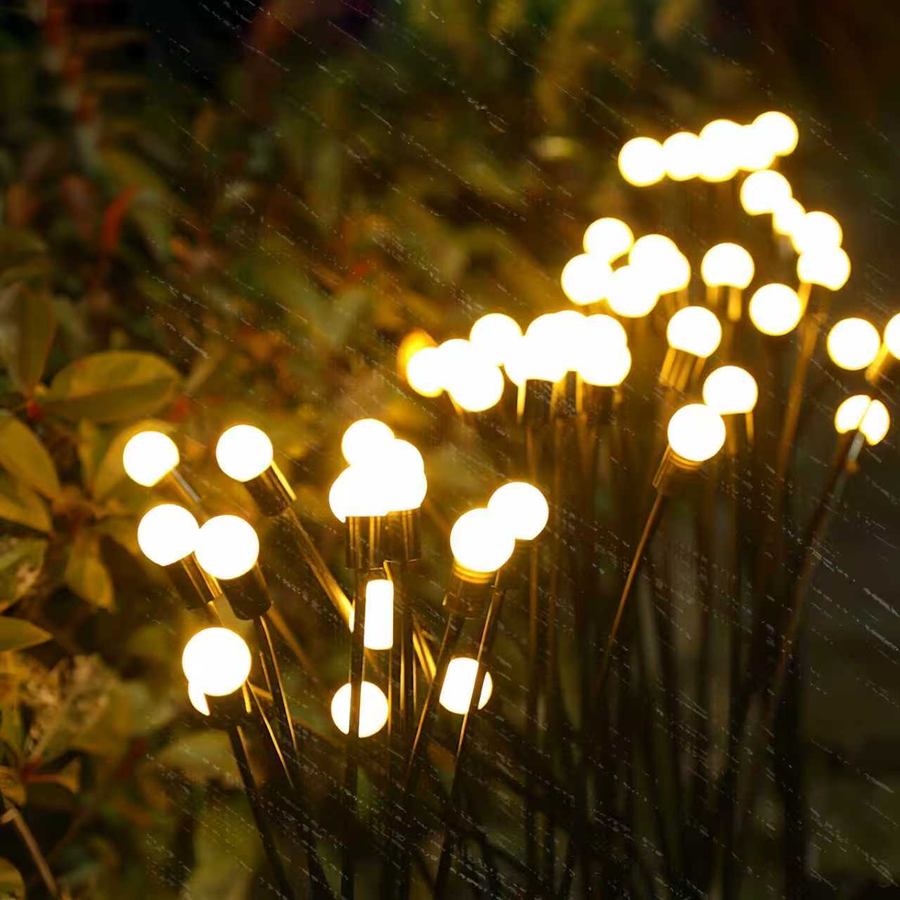 Solar “Firefly” Garden Stake Lights – Waterproof Yard & Lawn Ambience ...