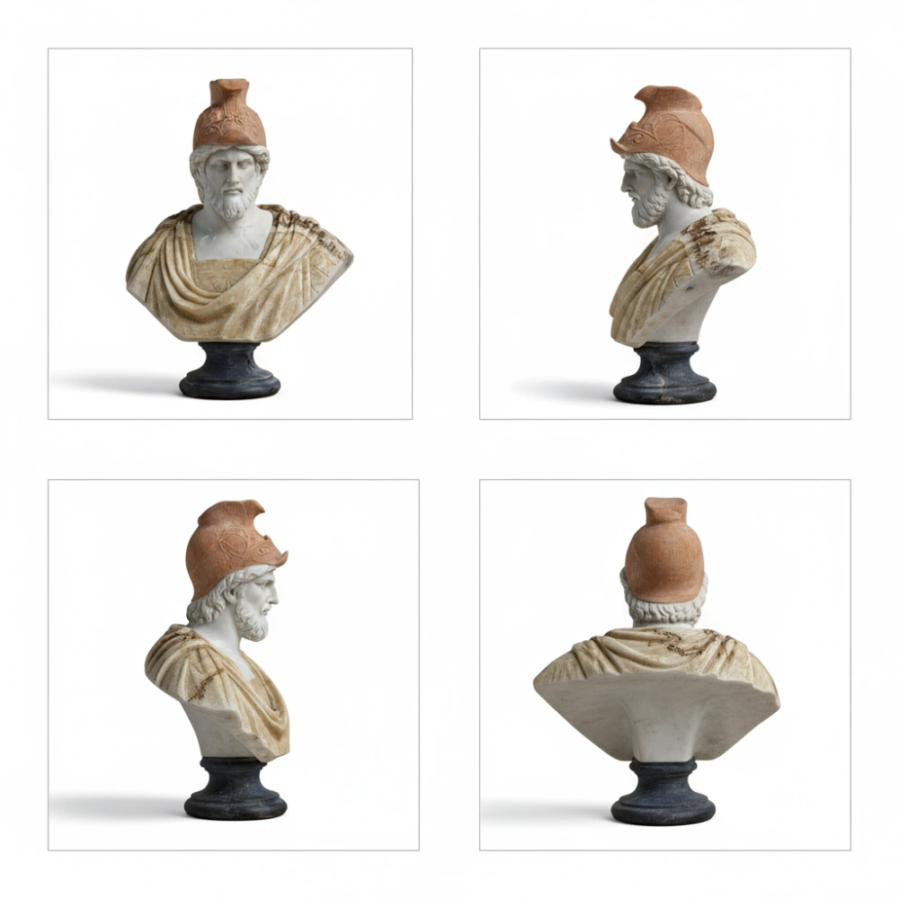 PREMIUM Classical Hero Marble Sculpture