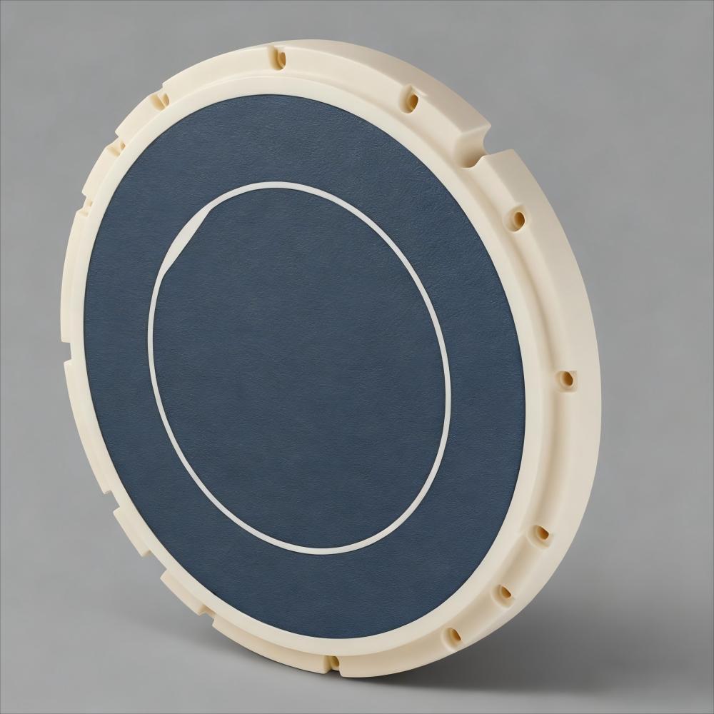 Microporous ceramic vacuum chuck