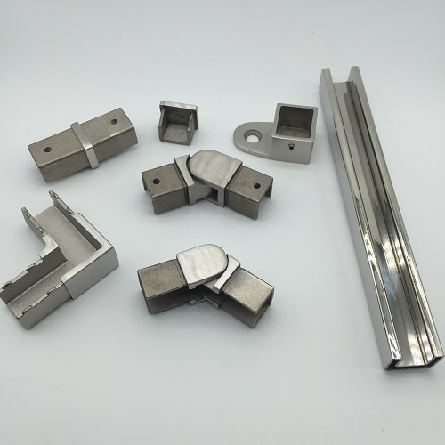 Glass Railing Balustrade Square Top Rail U Channel