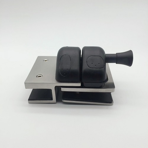 Stainless Steel ﻿Swimming Pool Glass Door Lock - With Key