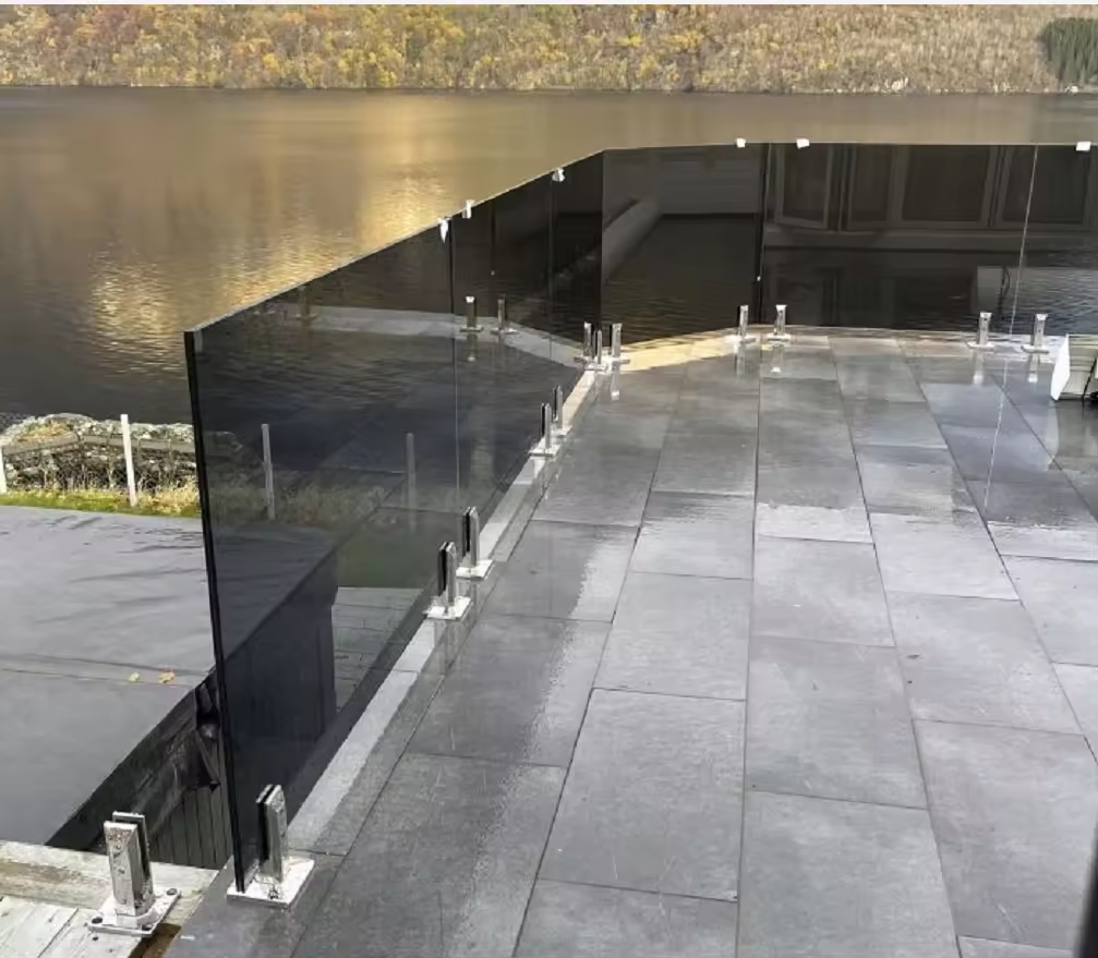 Golden Brown Tinted Euro Bronze Black Reflective Glass Panel Price