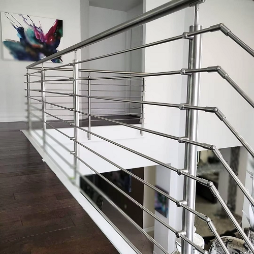 Modern Stainless Steel Round Rod Bars Railing Crossbar Railing