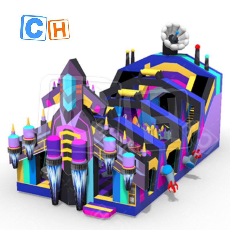 CH Latest Design Indoor Cool Inflatable Fighter Theme Park Amusement ...