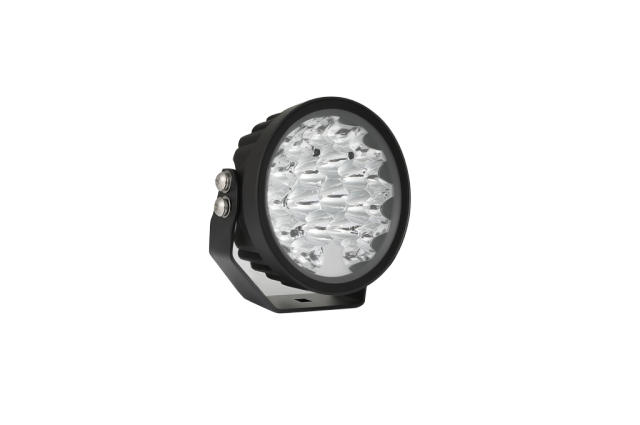 Round LED Work Lights Spot Beam 5.5 Inch 80W With Amber/White DRL SS ...