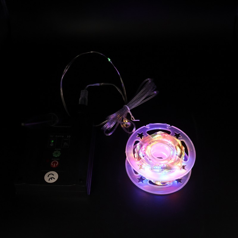 Solar Copper Wire String Lights RGB Waterproof Outdoor Decor