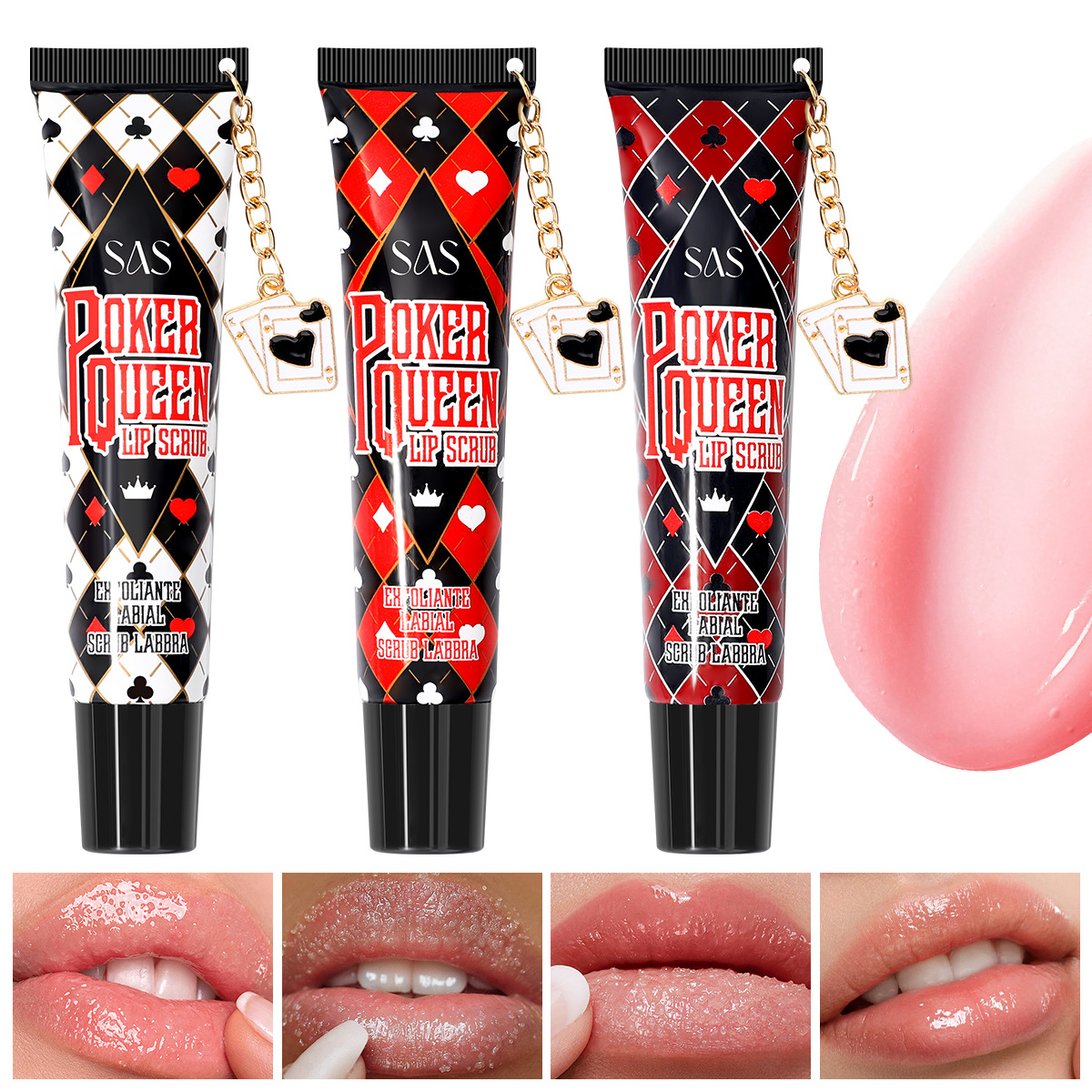 SAS Lip Scrub with Pendant SLM002