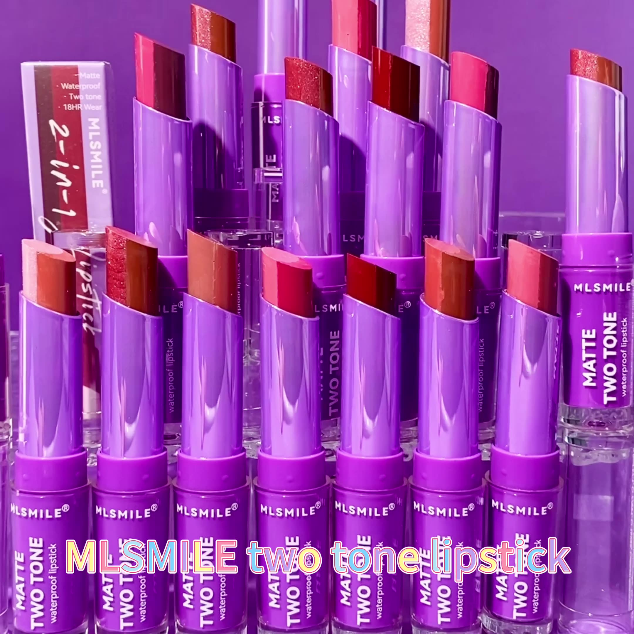 MLSMILE Dual-Color Lipstick Shimmer Pen