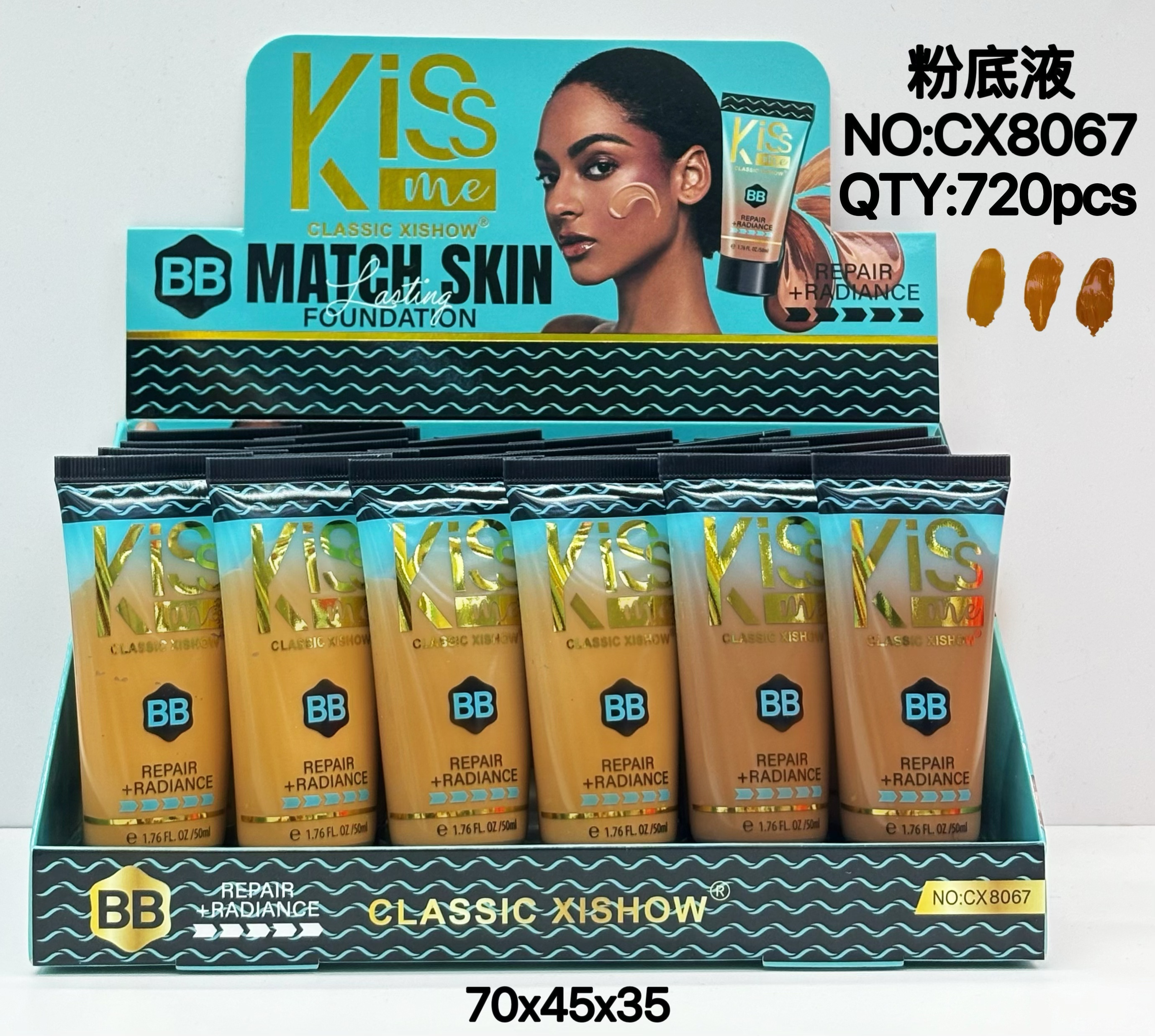 Long-Lasting Liquid Foundation