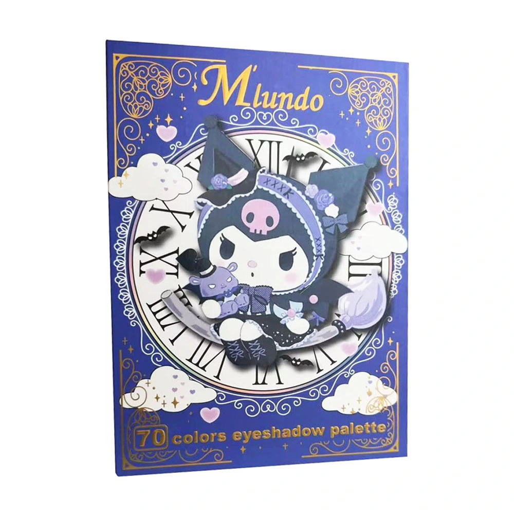 Mlundo70-color pearl matte mixed box paper-based eyeshadow palette ...