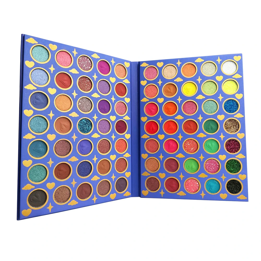 Mlundo70-color pearl matte mixed box paper-based eyeshadow palette ...