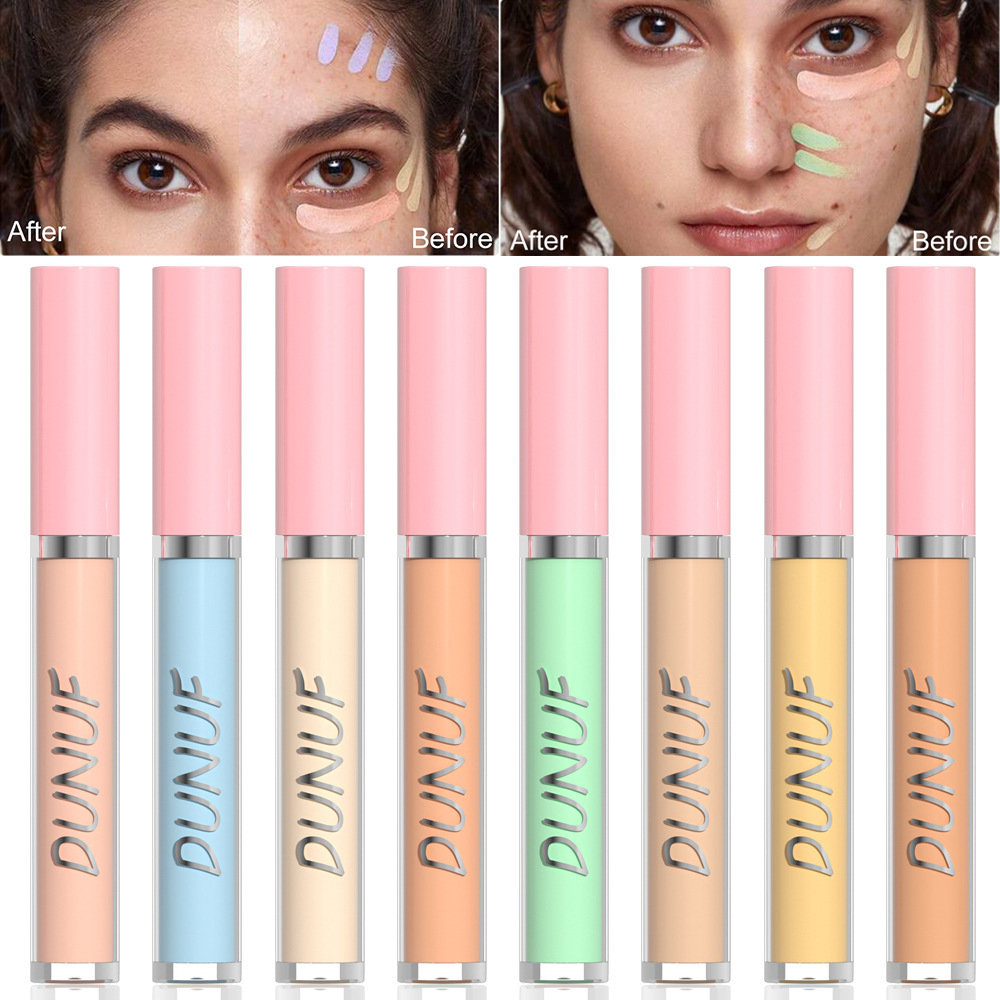 MissLara CmaaDu DUNUF 8-Color Concealing Foundation Liquid Covers Dark ...