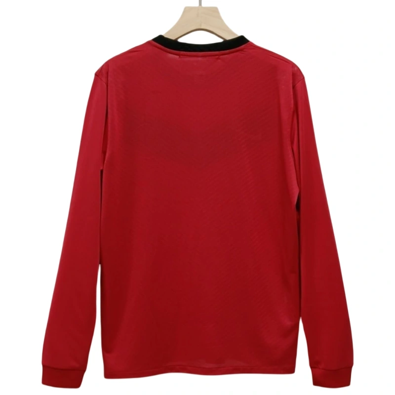 2009-10 Manchester United Retro Jersey Home Shirt Long sleeve