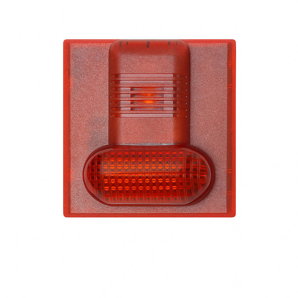 AT-SS201 Sounder Strobe | Fire Alarm Audible & Visual Warning Device