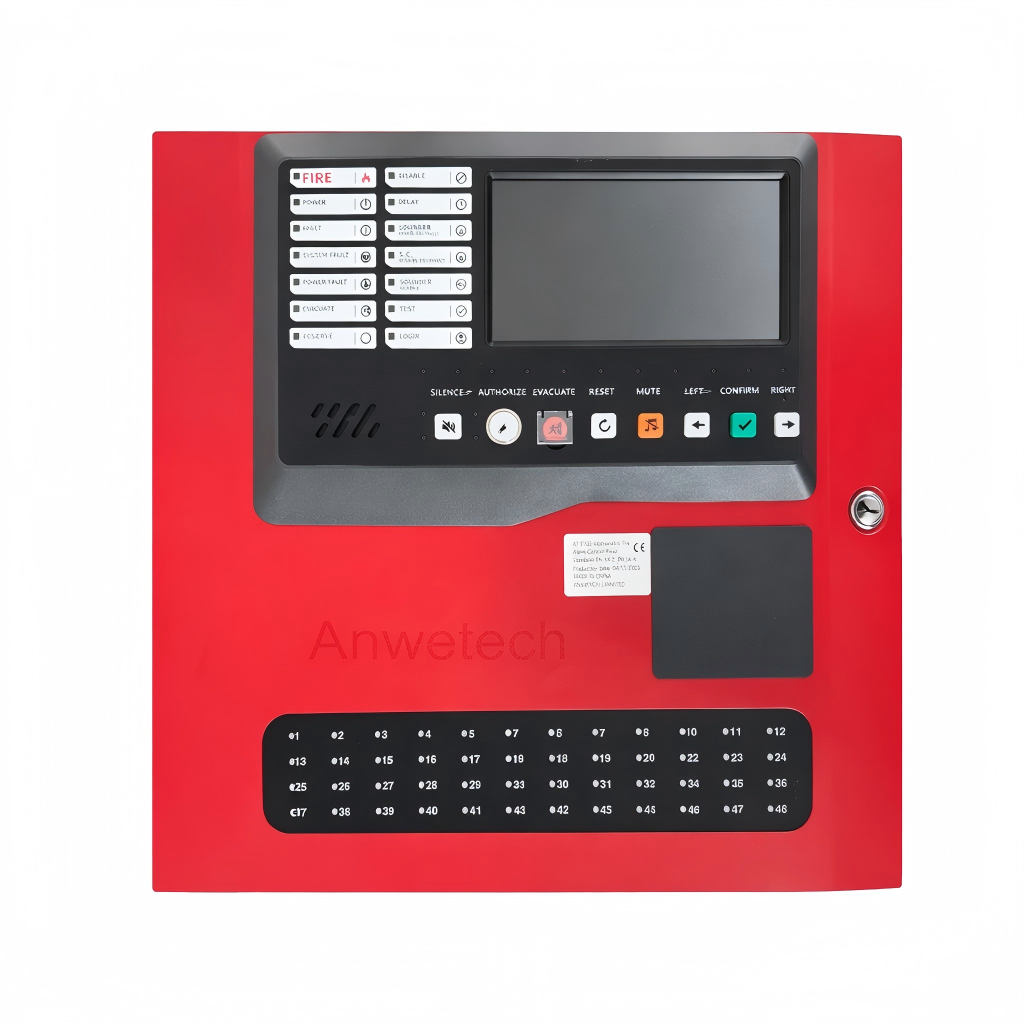 AT-F102 Multi-Loop Fire Alarm Control Panel EN54 standard
