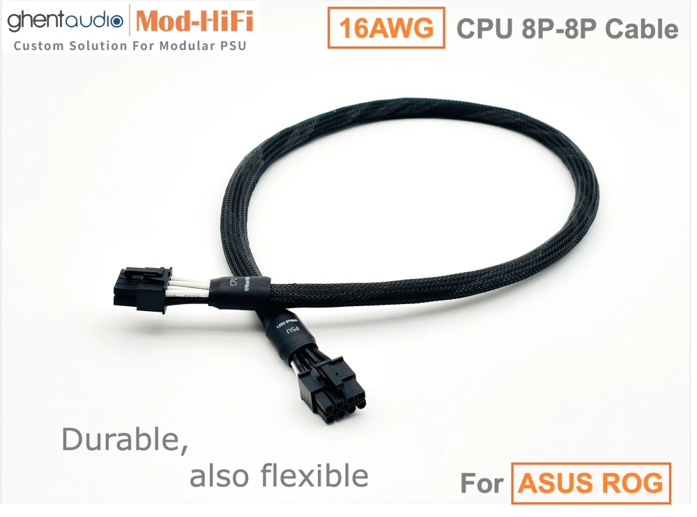 CPU 8P Cable for ASUS: e.g. ROG THOR Platinum II 1200W | ROG LOKI SFX-L ...