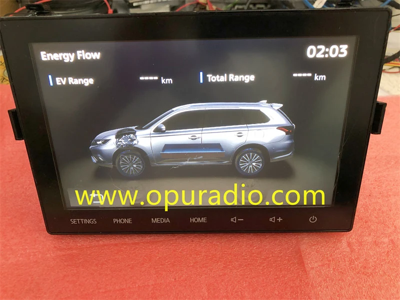 Only Touch Screen Digitizer for 2020 2021 MITSUBISHI Outlander MK3 SAT ...