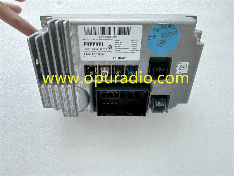 Repair Service Ferrari F12 Berlinetta 488 Navigation Module Nit Becker ...
