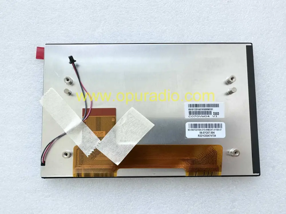 C070WV04 V1 LCD Display for Jeep Fiat Cluster Instrument Moper Speedometer