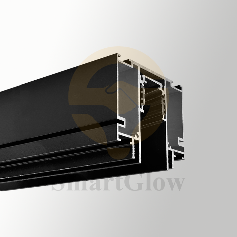 LED Magnetic Spot Light Magnetic Track Ceiling Stretching aluminum Profile