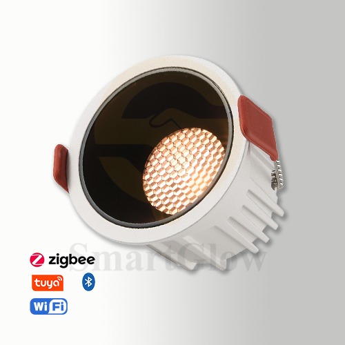 Smart Sunken Adjustable Dimmable Recessed Spotlight Mondern White Flush ...