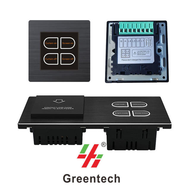 Greentech Light Tact Switch (QC-C) Hotel Electrical Sockets and ...