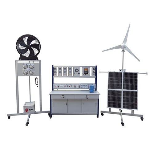Hybrid Solar / Wind Energy Trainer Didactic Equipment Vocational ...