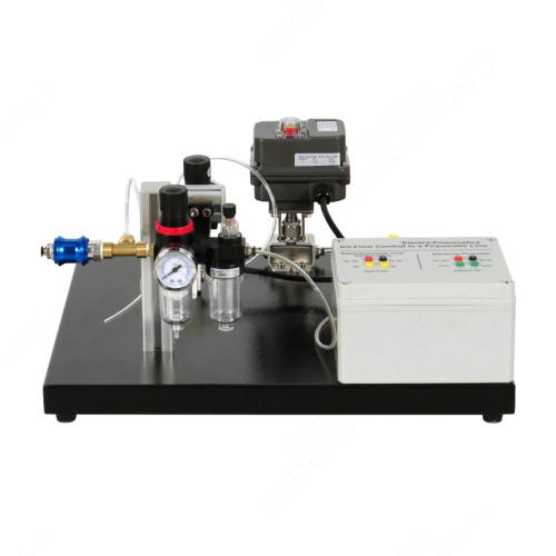 Electro-Pneumatics Kit Flow Control in a Pneumatic Line Trainer ...