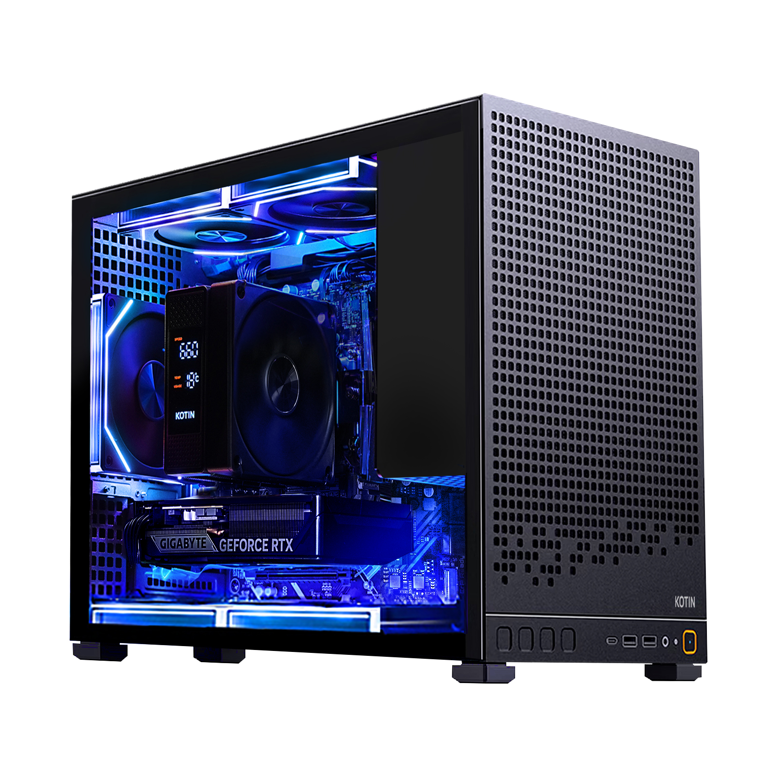 KOTIN Gaming PC, Ryzen 5 9600X Up to 5.4GHz, GeForce RTX 5060 8GB, 650W ...